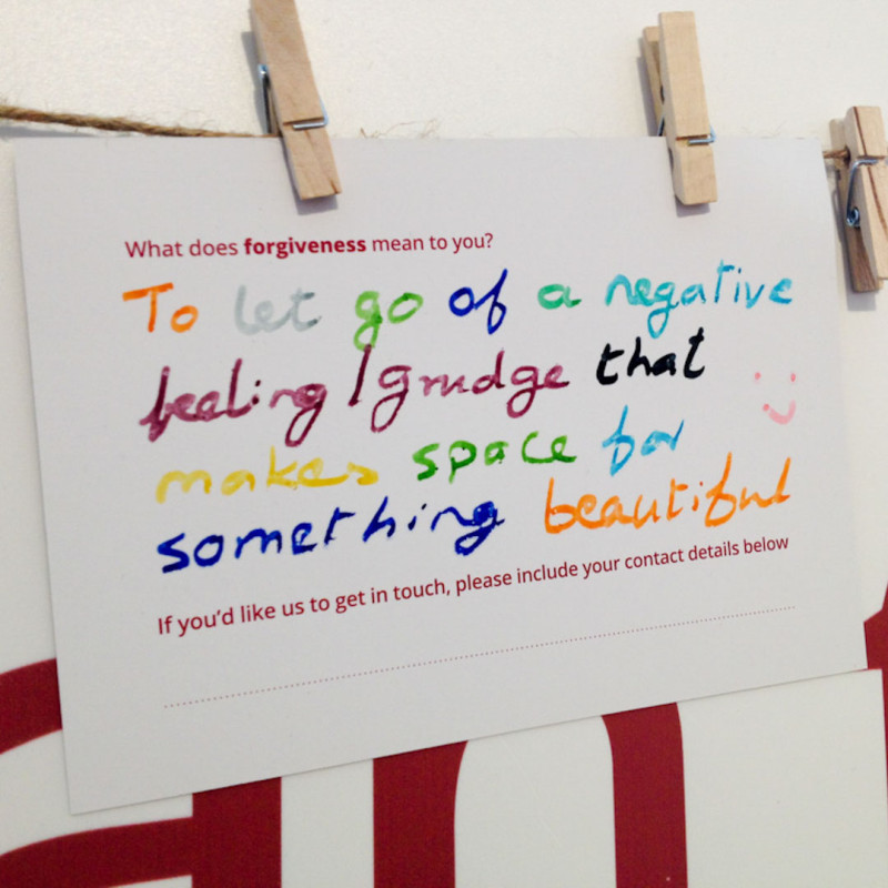 The F Word Exhibition - The Forgiveness Project